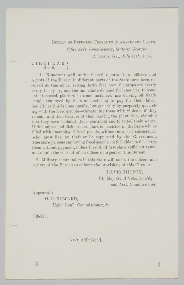 Social Life: Reuniting Black Families and the Freedmen's Bureau | AP ...